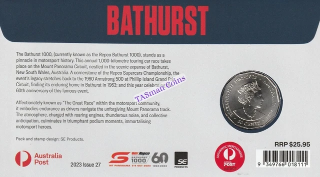 PNC AUSTRALIA 2023 Bathurst Great Race 60th Anniversary RAM 50c ...