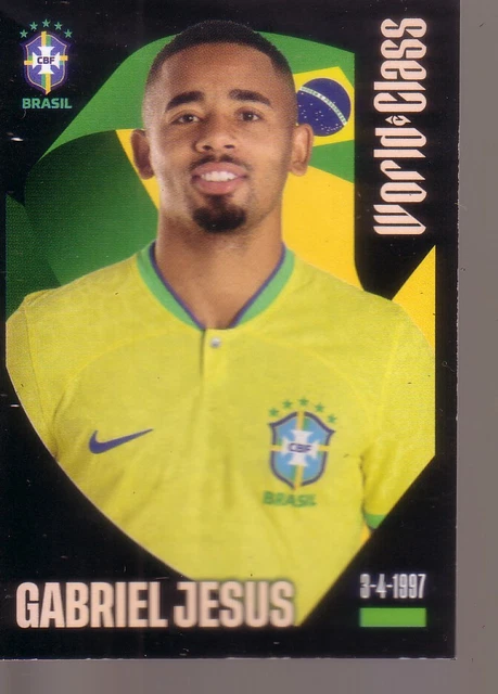 STICKER PANINI WORLD Class 2024 Gabriel Jesus Brasil # 52 EUR 1,99 ...