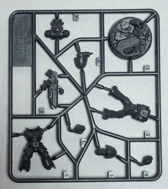 WARHAMMER 40K PUSH Fit Space Marine Primaris Infernus Intercessor Sprue ...