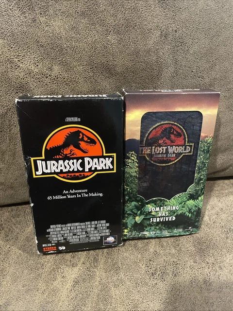 JURASSIC PARK AND Jurassic Park: The Lost World VHS Tapes Nice Working £18.58 - PicClick UK