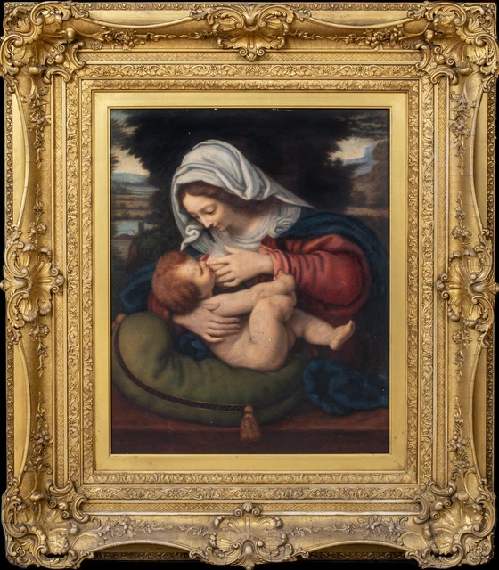 16TH CENTURY ITALIAN Old Master Madonna & Child - Leonardo da Vinci ...