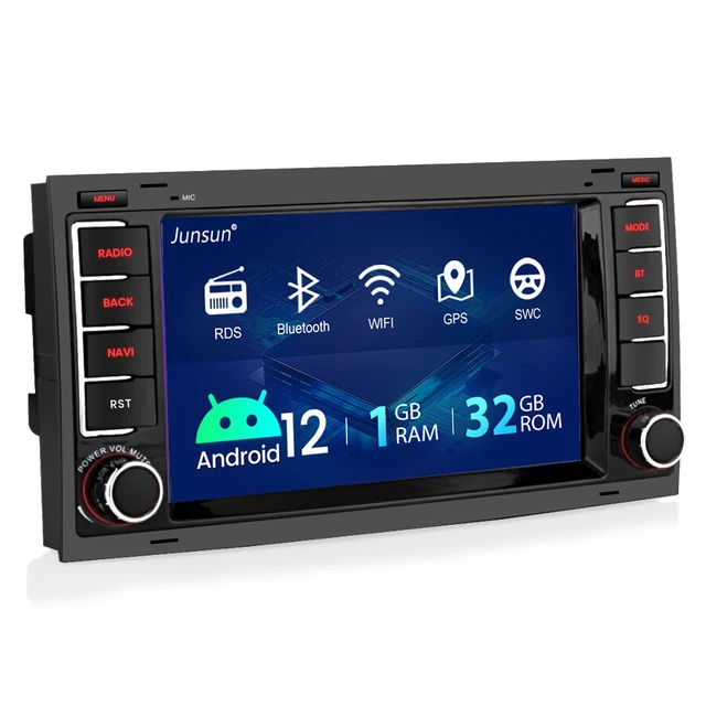7& AUTORADIO FÜR VW Touareg 7L Transporter T5 Multivan V Android 12 GPS NAVI SWC EUR 159,99 ...
