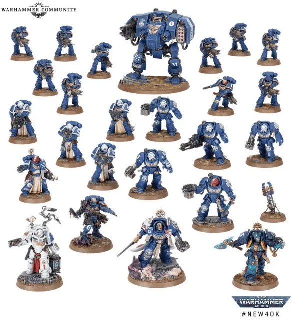 WARHAMMER 40K LEVIATHAN box set Space marines half + transfer $160.00 ...