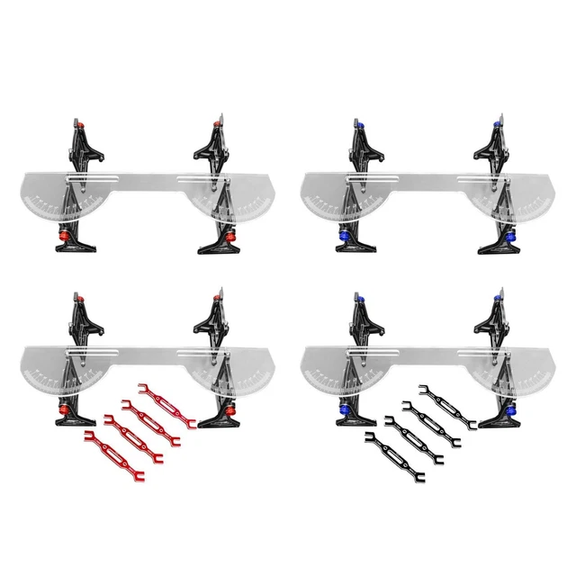 RC CAR CAMBER Gauge Universal Chassis Setup System 1/10 RC Car Set up ...