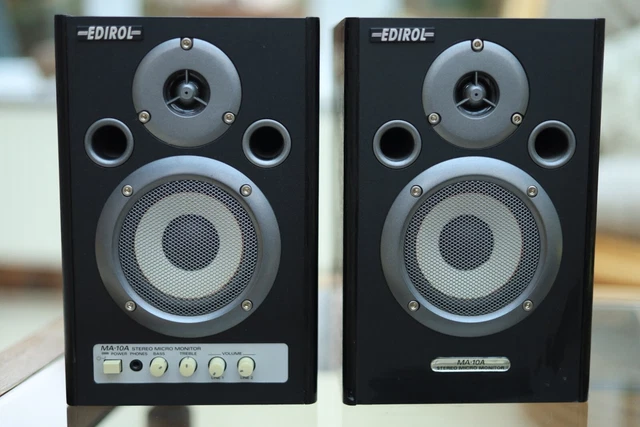 ROLAND EDIROL MA-10A Powered Speakers/Monitors £51.68 - PicClick UK