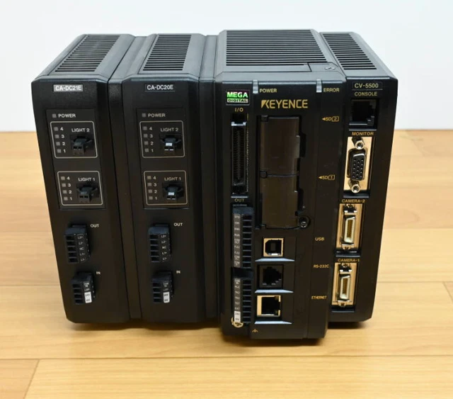 KEYENCE CV-5500 MEGA Digital Image Sensor Controller CA-DC21E/CA-DC20E ...