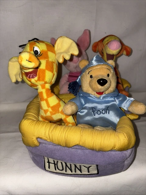 DISNEY STORE WINNIE The Pooh MBB Plush Pooh Piglet Tigger Heffalump ...
