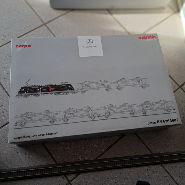 MÄRKLIN HERPA H0 26527 Zugpackung "die neue S-Klasse" Mercedes Benz EUR ...