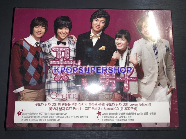 BOYS OVER FLOWERS OST Soundtrack Luxury Edition 3 CD KBS TV Drama New Sealed EUR 190,53 ...