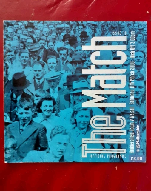 HUDDERSFIELD TOWN MISCELLANY/PROGRAMMES/ Fanzines Collection 1999/00 ...