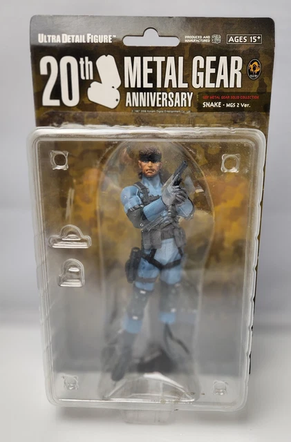 MEDICOM TOYS ULTRA Detail Figure Metal Gear Solid Collection Snake MGS2 ...
