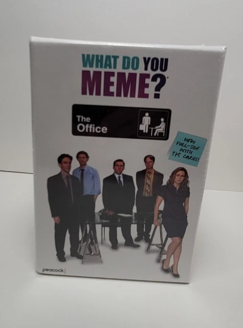 WHAT DO YOU Meme? The Office Edition Meme Lovers Hilarious Party Game £ ...