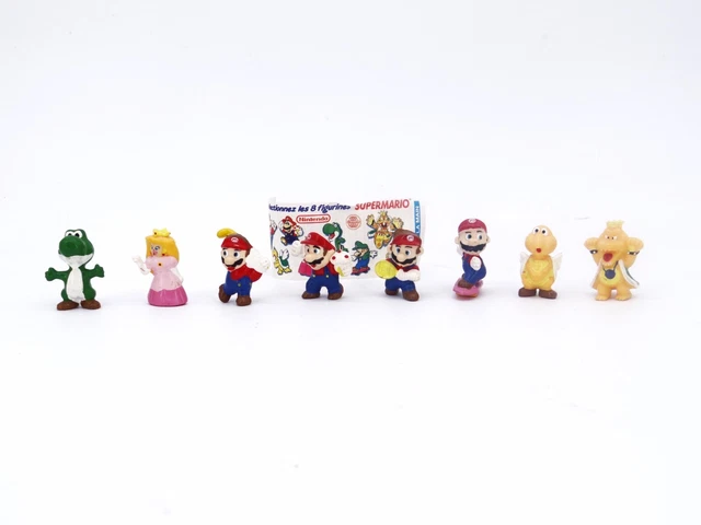 SUPER MARIO MINI Vintage Figuren Set Kompletter Satz Nintendo | Zaini ...