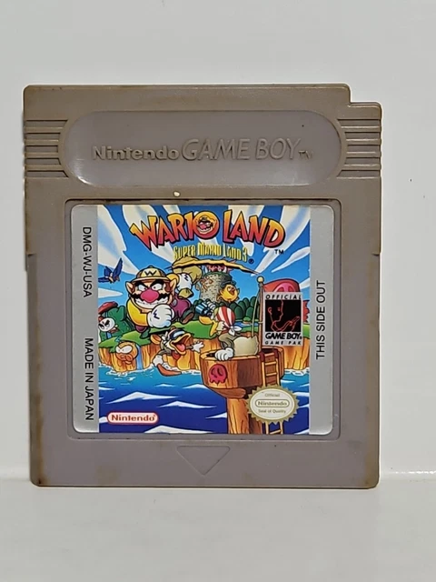 WARIO LAND 3 Super Mario Land Nintendo Game Boy Gameboy Gameboy jeu ...