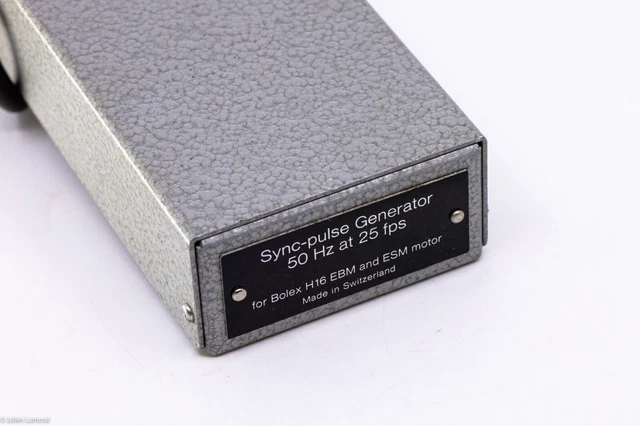 BOLEX '25 FPS SYNC Pulse generator 50hz EBM ESM EUR 70,00 - PicClick FR
