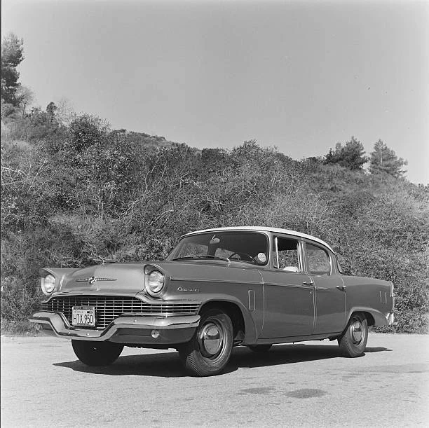 1957 STUDEBAKER CHAMPION Six Model Road Test 1 Motor Racing Old Photo ...