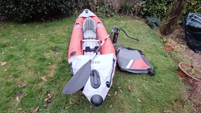 INTEX INFLATABLE KAYAK Excursion Pro £55.00 - PicClick UK
