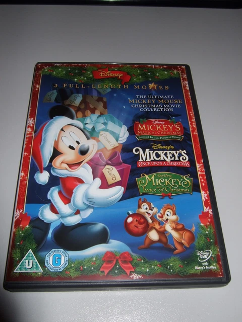 THE ULTIMATE MICKEY Mouse Christmas Movie Collection [3-Disc DVD Set ...