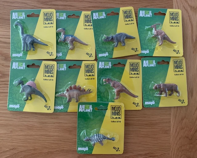 ANIMAL PLANET DINOSAURS Mojo Minis DINO Animal Collectible Figure NEW ...