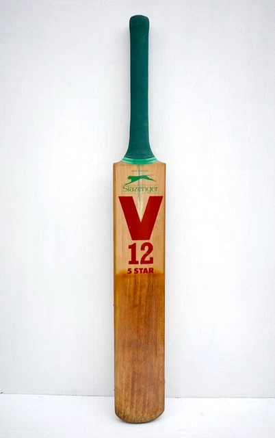 CRICKET BAT - Slazenger V12 5 Star - SH - vintage cricket bat £249.00 ...