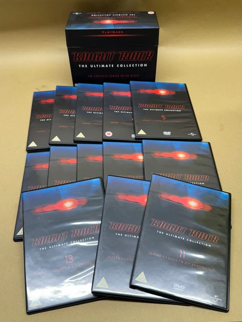 KNIGHT RIDER: THE Ultimate Collection DVD Boxset. Complete Series On 26 ...