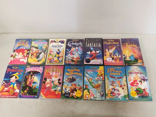 DISNEY VHS THE Rescuers Black diamond Classic Orig. Clamshell EUR 4,32 ...