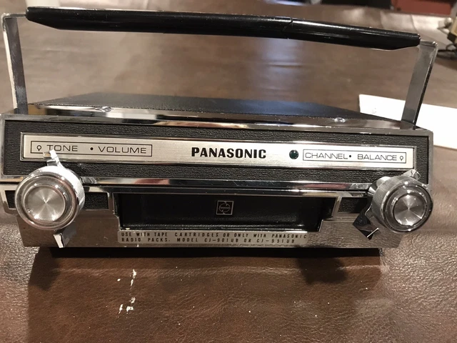 PANASONIC 8 TRACK car stereo Model # CX-888SU $79.50 - PicClick