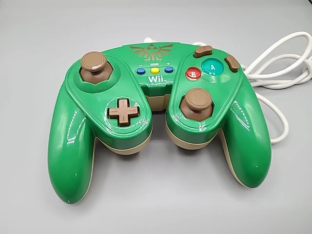 LINK LEGEND OF Zelda Wii Gamecube Controller Wired Fight Pad $24.99 ...