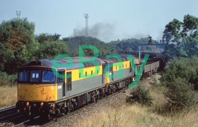 35MM RAILWAY SLIDE of Class 33 33057 & 33103 @ Westbury £4.99 - PicClick UK