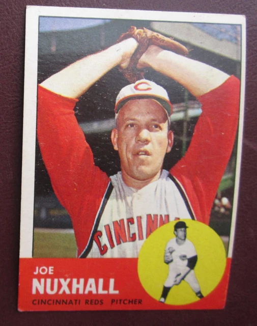 1963 TOPPS JOE Nuxhall (Cincinnati Reds) #194 EX EUR 3,31 - PicClick FR