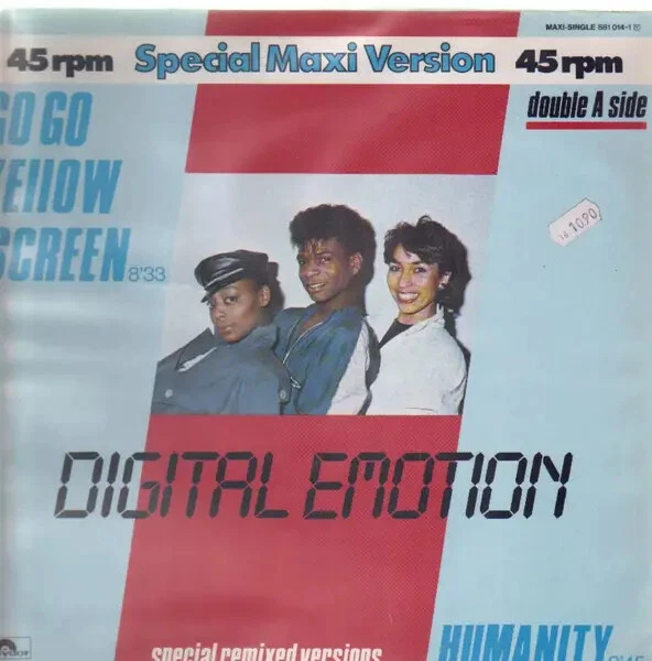 DIGITAL EMOTION GO Go Yellow Screen Vinyl Single 12inch NEAR MINT Polydor EUR 55,28 - PicClick DE
