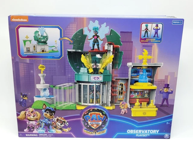 PAW PATROL THE Mighty Movie Observatory Playset 4 Action Figures NEW ...