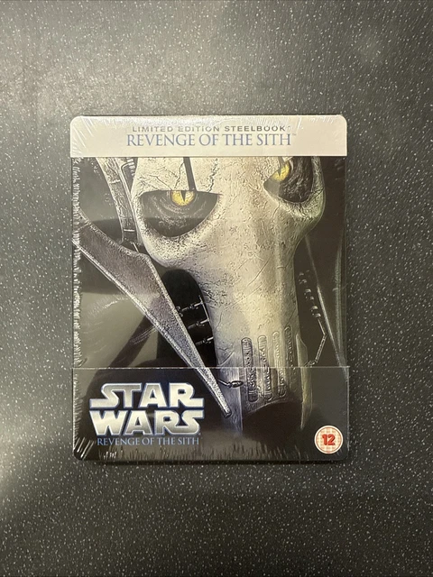 STAR WARS EPISODE 3 Iii Revenge Of The Sith Blu Ray Steelbook New ...