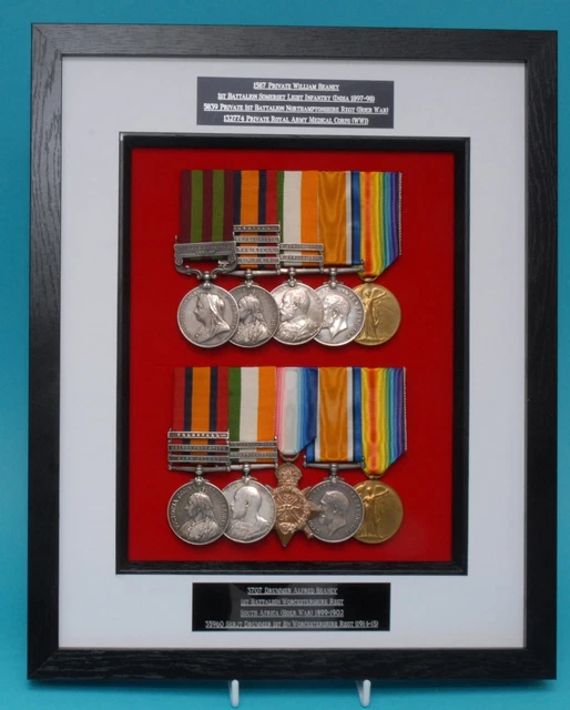 RATHER FINE VICTORIAN India / Boer War / WW1 Medal Groups to Beaney ...