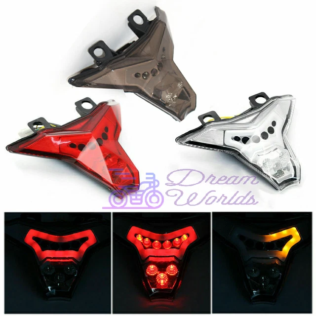Kawasaki Ninja 400 Led Tail Light Smoked LED Tail Light For Kawasaki ...