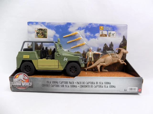 BRAND NEW JURASSIC Park Legacy Collection Isla Sorna Capture Pack ...