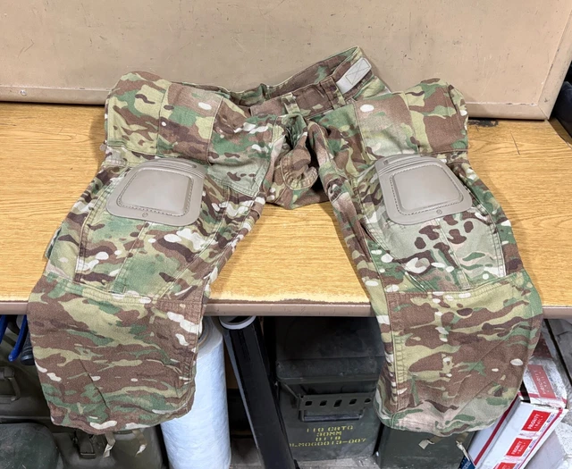 GENUINE RARE USSF Massif Army Combat Pant Ocp Scorpion W2 Ex Cond ...