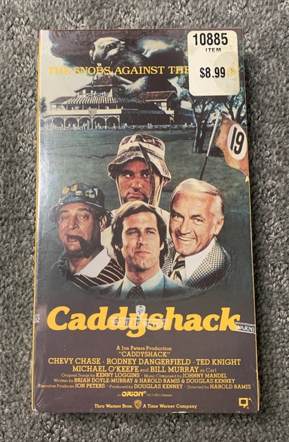 CADDYSHACK MOVIE 1984 (2005) Vhs Watermark Bill Murray Chevy Chase ...
