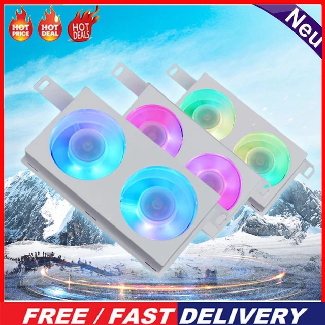 HEAT COOLER RADIATOR DDR4 DDR5 Cooler AURA Sync for Computer (White No ...