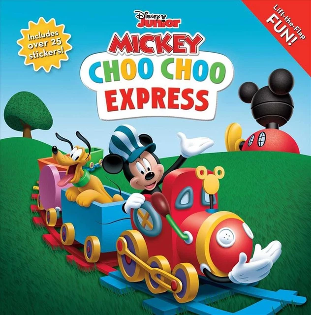 DISNEY MICKEY MOUSE Clubhouse: Choo Choo Express Lift-The-Flap by ...