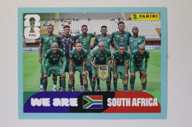 PANINI WORLD CUP 2026 Sticker - Team Photo South Africa (RSA 13) £1.54 ...