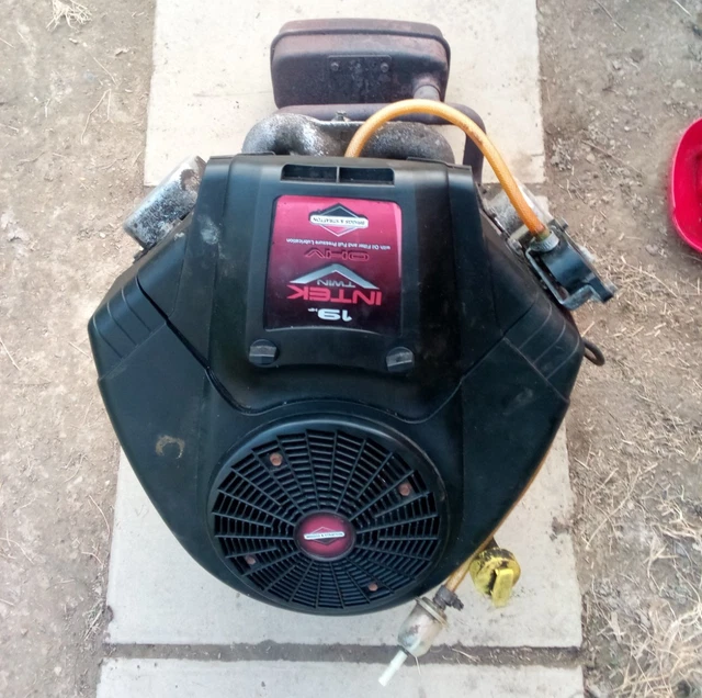 19HP BRIGGS AND stratton V-Twin Garden tractor engine £389.22 - PicClick UK