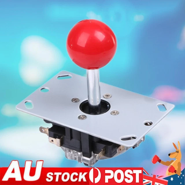 RED 8 WAY Arcade Game Joystick Ball Joy Stick Red Ball Replacement $15. ...