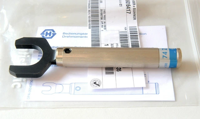 HUBER SUHNER 19MM Torque Wrench N Connector 74 Z-0-0-321 as Agilent ...