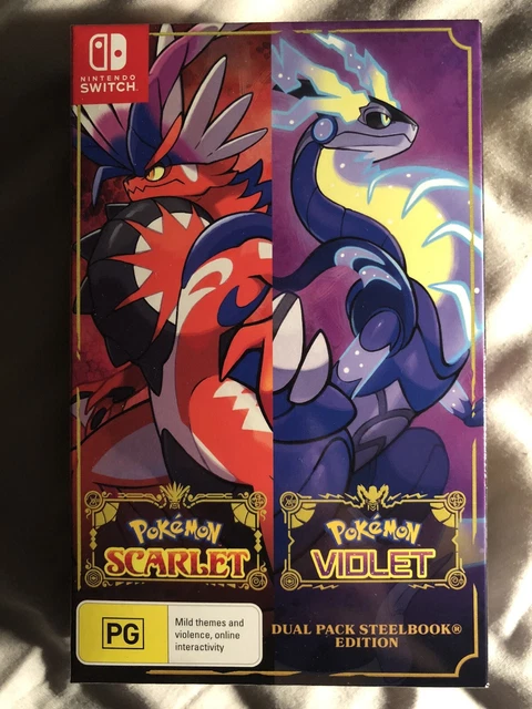 POKEMON SCARLET AND Pokemon Violet Dual Pack Nintendo Switch New Stock ...