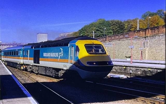 CLASS 43 - Train 35mm Colour Slide-43082- Midland Main Line -See note £ ...