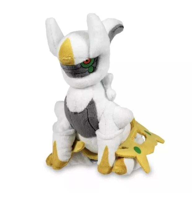 ARCEUS SITTING CUTIES Plush Pokemon Center Exclusive 6 1/4” £16.32 ...