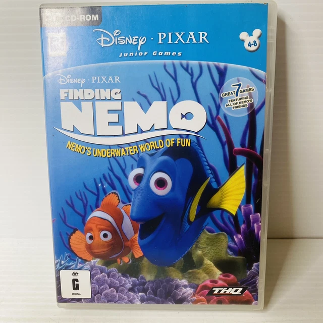 FINDING NEMO DISNEY Pixar PC CD-Rom Manual on Disc Free Postage AU ...