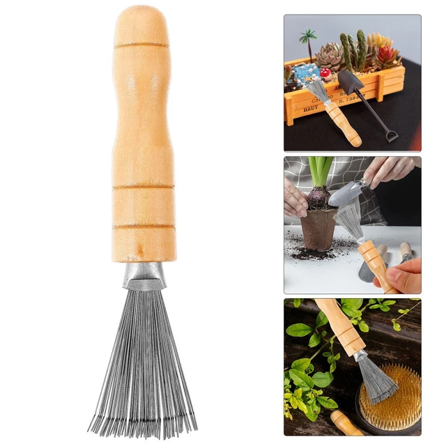 FLOWER ARRANGING TOOL Cleaning Rake for Floral Frog Arrangement Cleaner ...