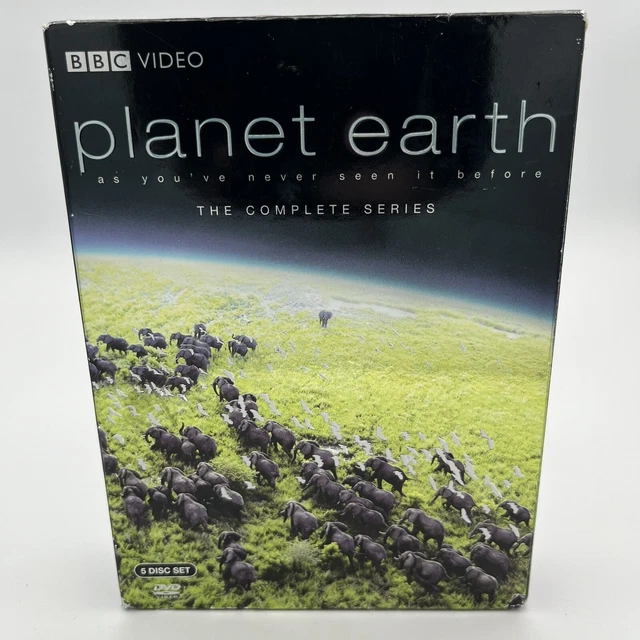 PLANET EARTH 5 Disc DVD Set The Complete Series Discovery BBC Animals ...